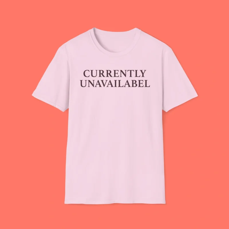 Currently Unavailable Shirt - Unavailable Pink Tee - OriBubble