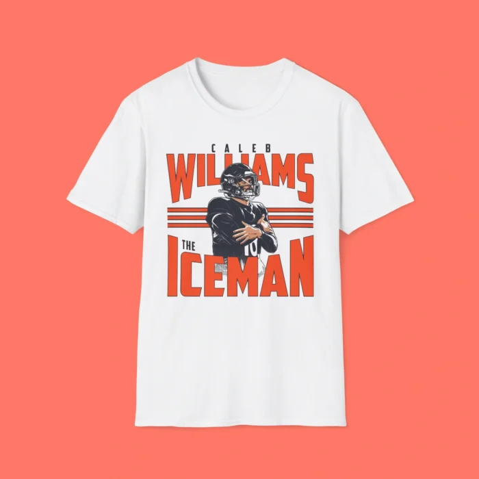 Caleb Williams Iceman Celebration Shirt - Iceman Celebration Tee ...
