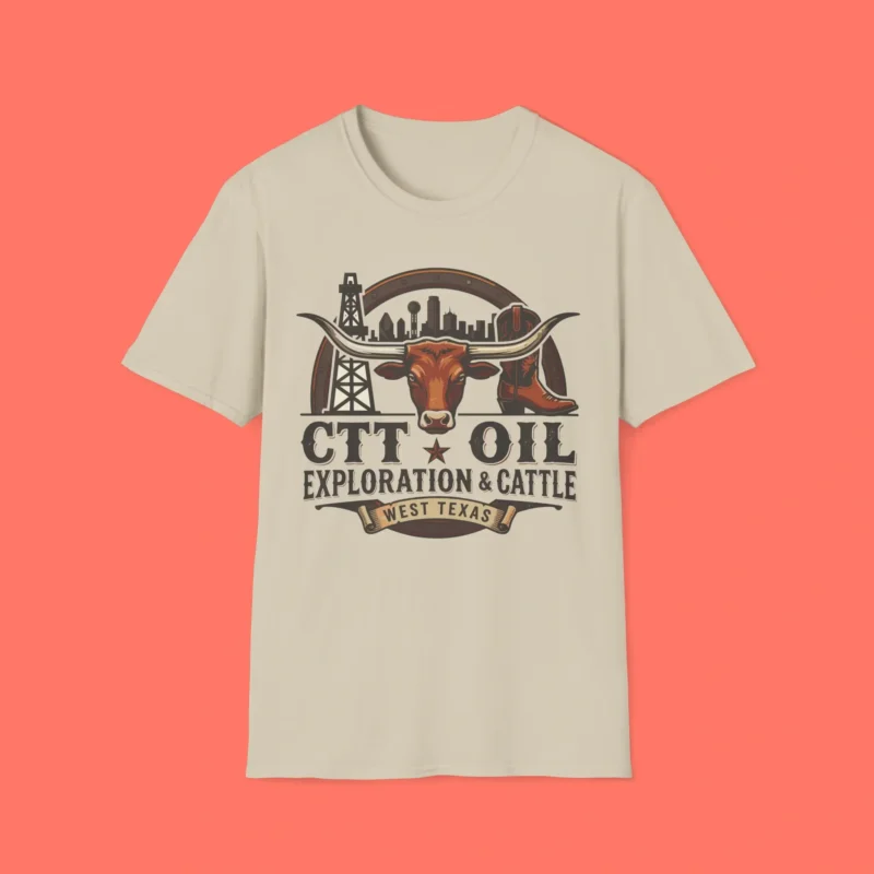 CTT Oil Exploration and Cattle Shirt - CTT Oil shirt - OriBubble