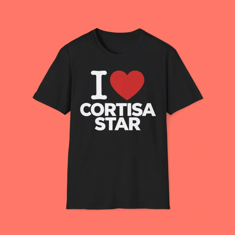 I Love Cortisa Star Shirt - OriBubble