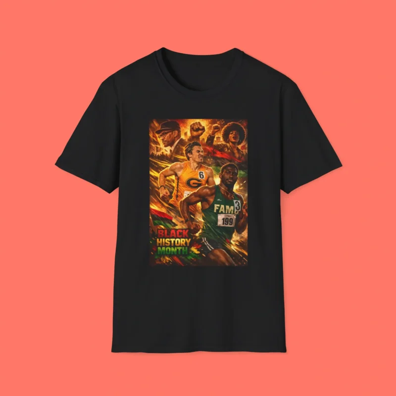 Black History Month SWAC Shirt - Grambling vs FAMU Track Tee - OriBubble